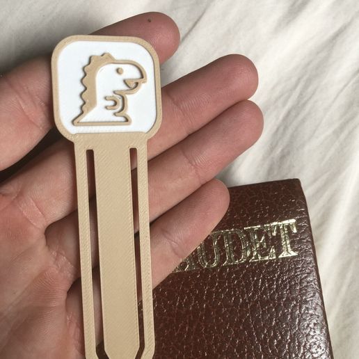 🦖 Dinosaur Bookmark – Easy-to-Sell 3D Printable Design for Beginners ...