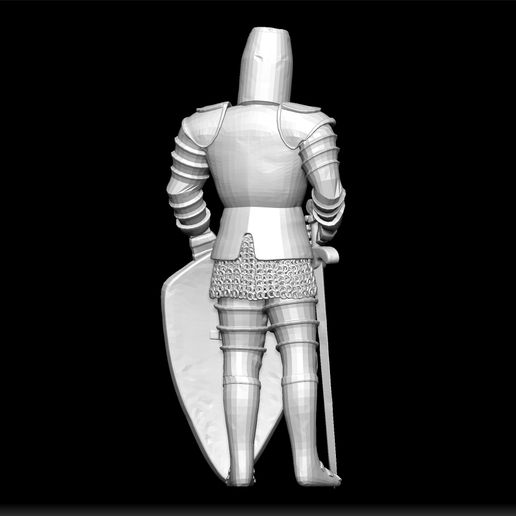 STL file Knight 3D Print Model - Armored Warrior STL File - Medieval ...