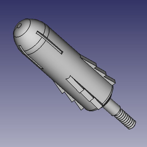 STL file ARROW TYPE RIFLE GRENADE PROTOTYPE CONCEPT 🏹 ・3D printable ...