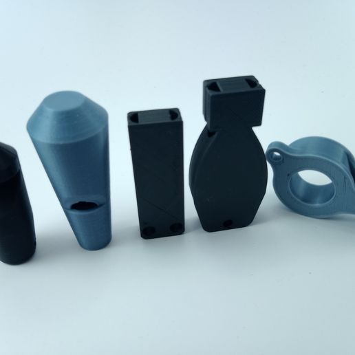 💀 Whistles Minimalist - 5 Unique Design・ 3D File for 3D printing・Cults