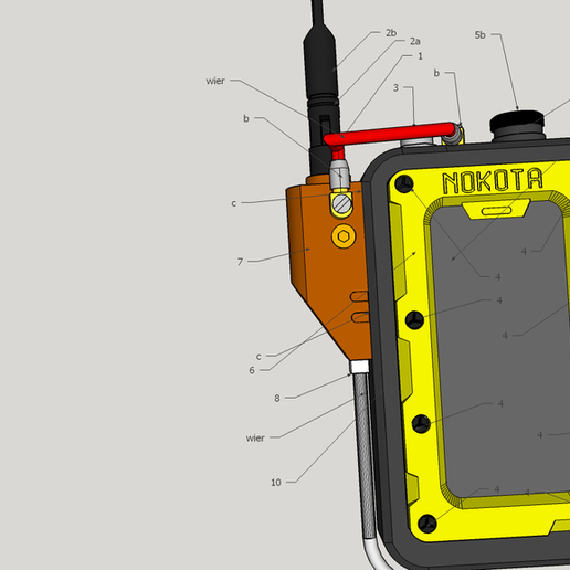 📻 cyberpunk 2077 v nomad radio・Free STL File for 3D printing・Cults