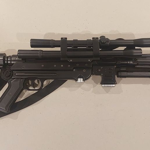 👽 ISB Tactical Blaster Rifle - Andor Series ISB Tactical Agents・ 3D ...