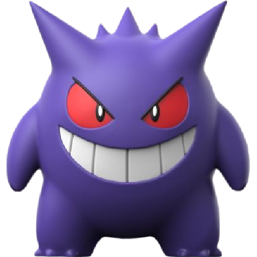 OBJ file gengar 🐉 ・3D printer design to download・Cults