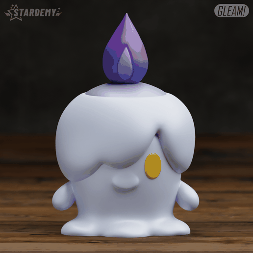 🕯️ Litwick 4 models Candle Pen Holder Planter Mini Pokemon Halloween ...