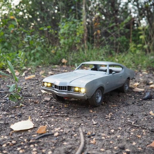 🚁 RC Oldsmobile Cutlass 1968・Free STL File for 3D printing・Cults