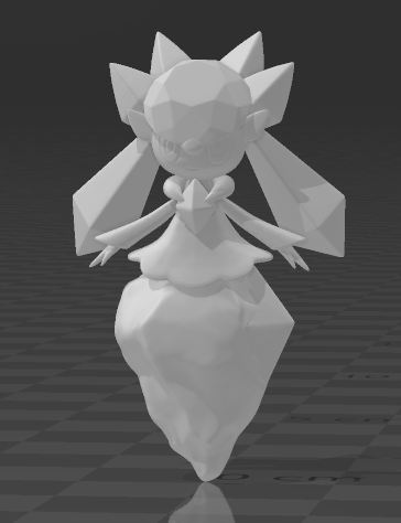 STL file Diancie 🦸 ・3D printable model to download・Cults