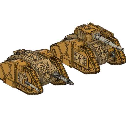 🍋 Corrupted Adamus Lemon Rust and Thunderer・ STL File for 3D printing・Cults