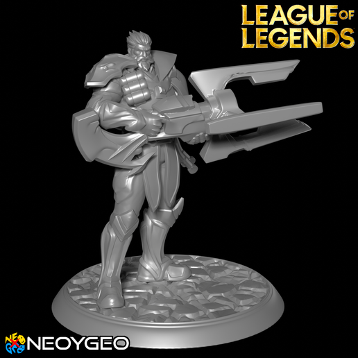 STL file GRAVES SENTINEL - LEAGUE OF LEGENDS 🎲 ・3D printing idea to ...