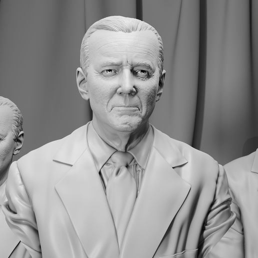 👤 Joe Biden Bust Statue Sculpture・ STL File for 3D printing・Cults