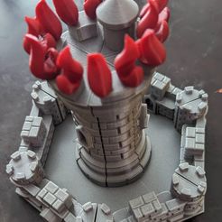 3D printing Castle Panic Replacement Pieces・Cults