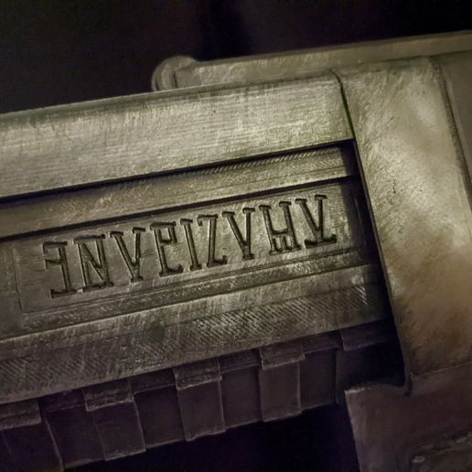 👽 Warframe Corpus Script (Caps Only)・Free STL File for ・Cults