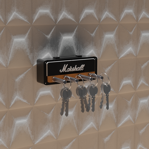 STL file MARSHALL KEY HOLDER 🔑 ・3D printable design to download・Cults