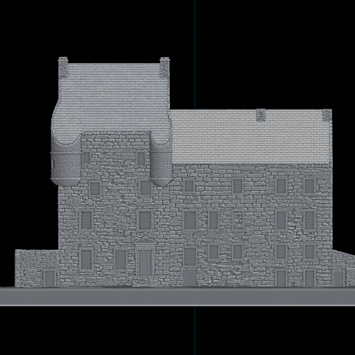 🏰 Lallybroch / Midhope Castle・Archivo STL para Impresión 3D・Cults