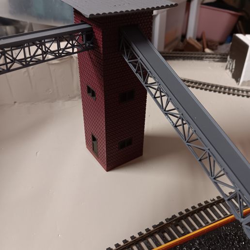 🏠 HO Scale Yardmasters Tower・3D Print with the Anycubic Photon X2 3D ...