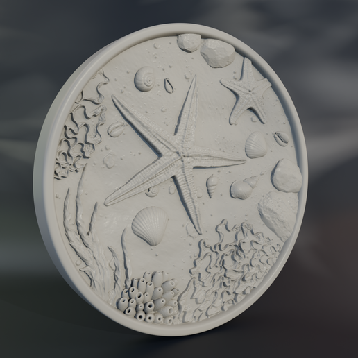 🖼 Seabed・ STL File for 3D printing・Cults