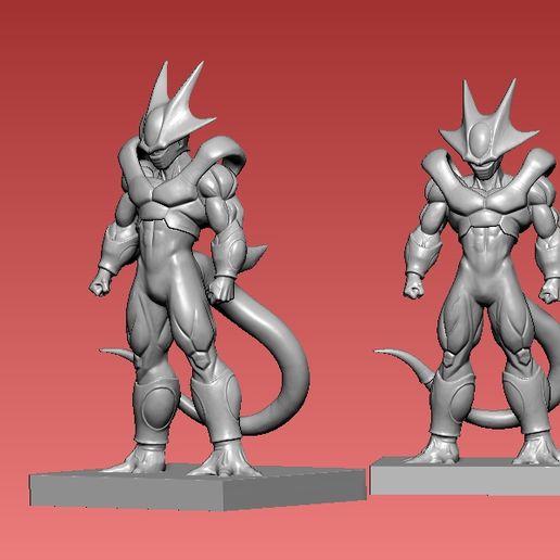 STL file Dragon ball Z Frieza phide 7 model - 3D print 🐉 ・3D printer ...