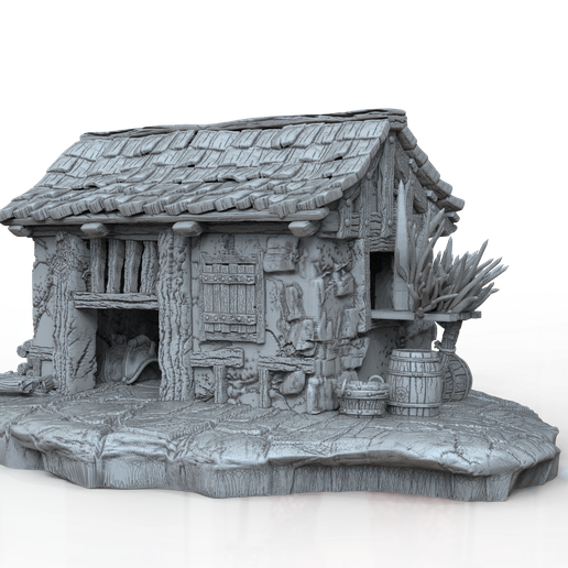 🏘️ PACK OF 7 MEDIEVAL STL・ STL File for ・Cults