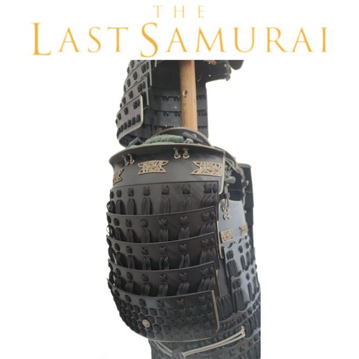 🗡️ The last Samurai Nathan Algren Armor (black & bronze version)・ 3D ...