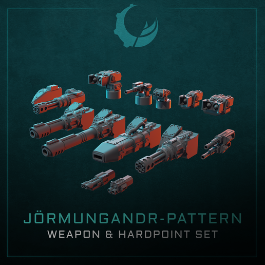 🛰 Jörmungandr-Pattern Armored Fighting Vehicle・ 3D File for 3D printing ...