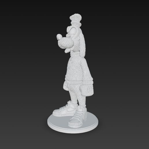 🗿 Goofy Inspired Modern Streetwear Figurine・ STL File for 3D printing・Cults