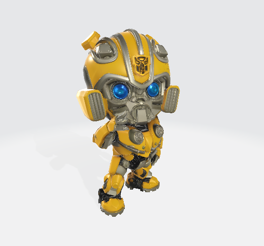 🤖 Transformers Bumblebee Model 01・Arquivo STL para Impressão 3D・Cults