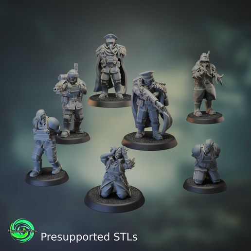 🎲 Cowards & Mutants Diorama Kit・ 3D File for 3D printing・Cults