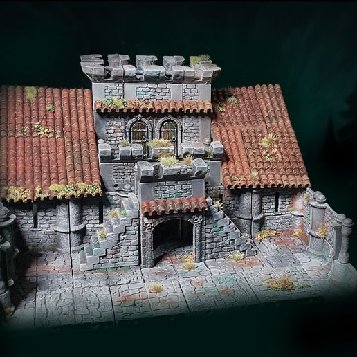 🎲 Z Dungeon - Multilevel Modular Dungeons・ STL File for ・Cults