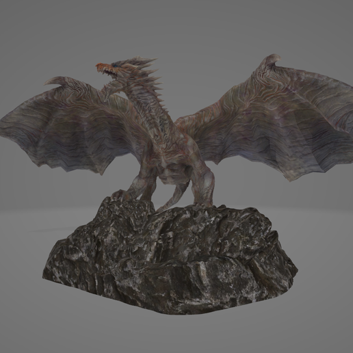 👹 MONSTER HUNTER KUSHALA DAORA FIGURE・ STL File for 3D printing・Cults