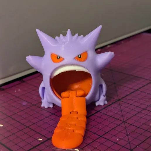 🐉 flexi gengar・ 3MF File for 3D printing・Cults