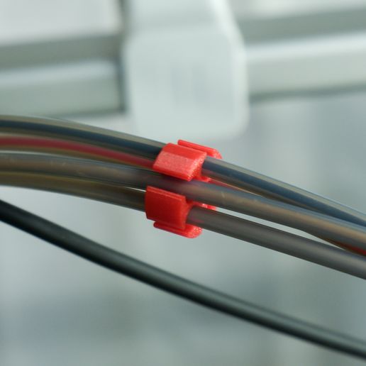 🔌 PTFE tube (cable) management・Free STL File for 3D printing・Cults