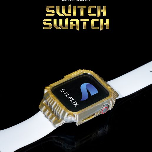 3D file Apple Watch Switch Swatch 🍎 ・Design to download and 3D print・Cults