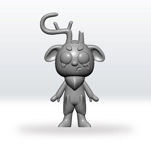 STL file Dandy's World Twisted Rudie STL 3D Model Character Fanart 🗺️ ...