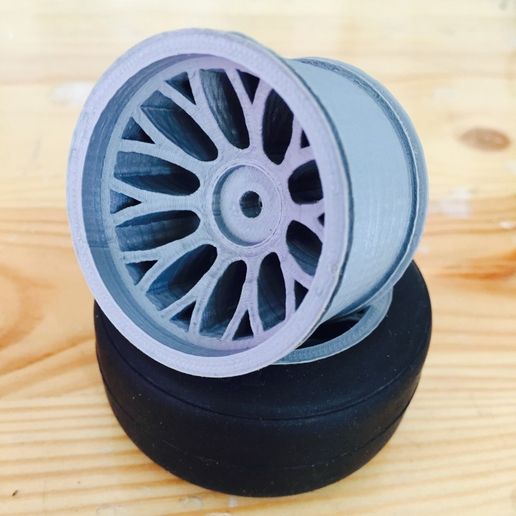 🛞 RC 1:10 Formula 1 Wheel Rims Hex 12mm for F104 Rubber Tire・ STL File ...