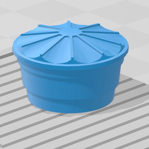 STL file HO - 1/87 Brazilian Water Tank - Fortlev 750L 🚰 ・3D printer ...