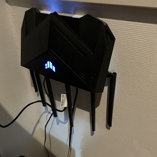 🏠 ASUS TUF AX5400 Router Wall Mount・ STL File for ・Cults