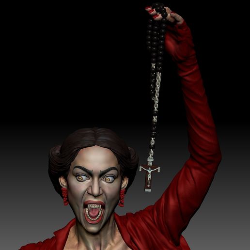 🧛 Regine Dandrige (Fright Night 2)・ OBJ File for 3D printing・Cults