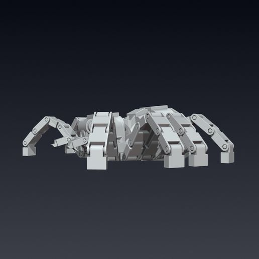 🕷️ Articulated Spider Flexi Print in Place STL・ STL File for 3D ...