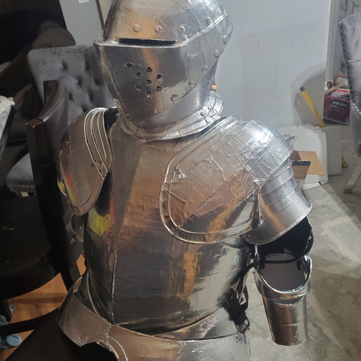 🎭 16th Century Plate Armor Cuirass (Breastplate & Backplate)・3D Print ...
