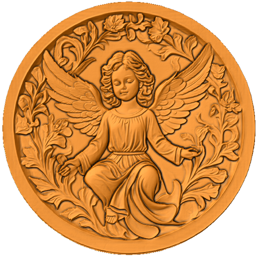 👼 ANGEL KIDS MODEL 2・ STL File for 3D printing and CNC machining ...