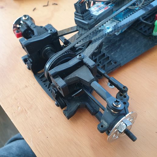 Бесплатный STL файл DRC MS01D RWD Drift Conversion Kit 🚗 (STEP)・Шаблон ...