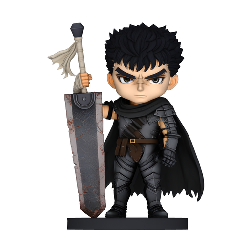 🎨 Guts – berserk - Chibi Dark Swordsman Character Figure (Fan Art)・ STL ...