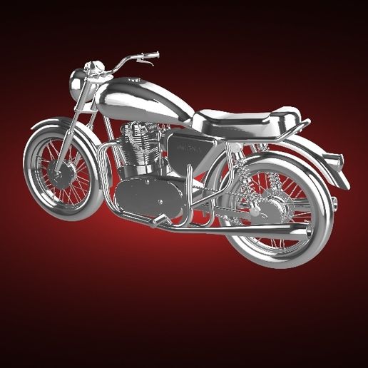 STL file Triumph T180 Thunderbird lll 1975. 🏠 ・Design to download and ...