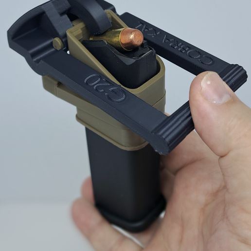 STL file Magazine loader for Glock 10mm Glock 20, G20 🔫 ・Model to ...