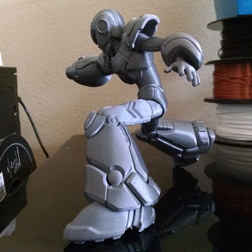 🤖 Megaman X Posed Figurine・Free STL File for ・Cults