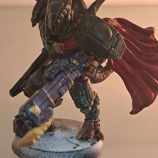 🛰 Greater Good Space Lizard -- Blade Leader・ 3D File for ・Cults