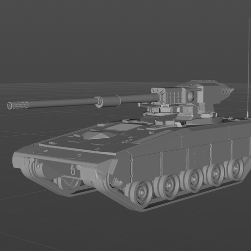 🪖 American AGS light tank 3D model material・ OBJ File for 3D printing・Cults