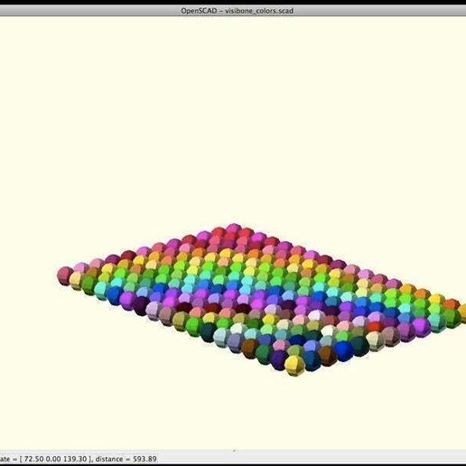 🎨 Biblioteca de colores de OpenSCAD・Archivo SCAD Gratis para ・Cults