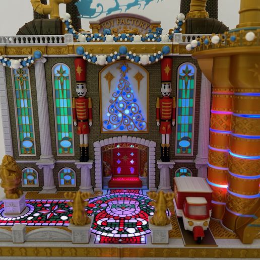 🧑‍🏭 THE TOY FACTORY (Static Version)・ 3D File for 3D printing・Cults