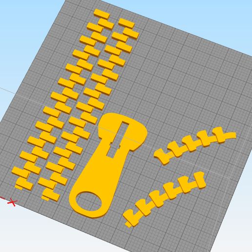 STL file Zipped wall for wall decoration 🤐 ・3D printer model to ...