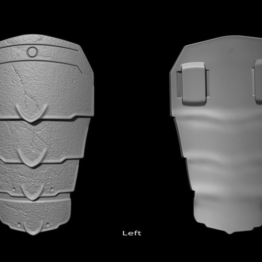📁 Predator Armor Legs Scale 1:1 File STL-OBJ for 3D Printing・ 3D File ...